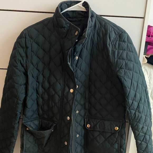J. Crew | Jackets & Coats | Jcrew Quilted Puffer Down Field Jacket ...